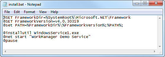 Creating a Windows Service Using PowerShell – The Flying Maverick