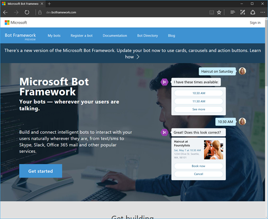 Introduction to the Microsoft Bot Framework – The Flying Maverick