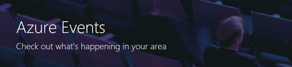 Microsoft Azure Events – The Flying Maverick